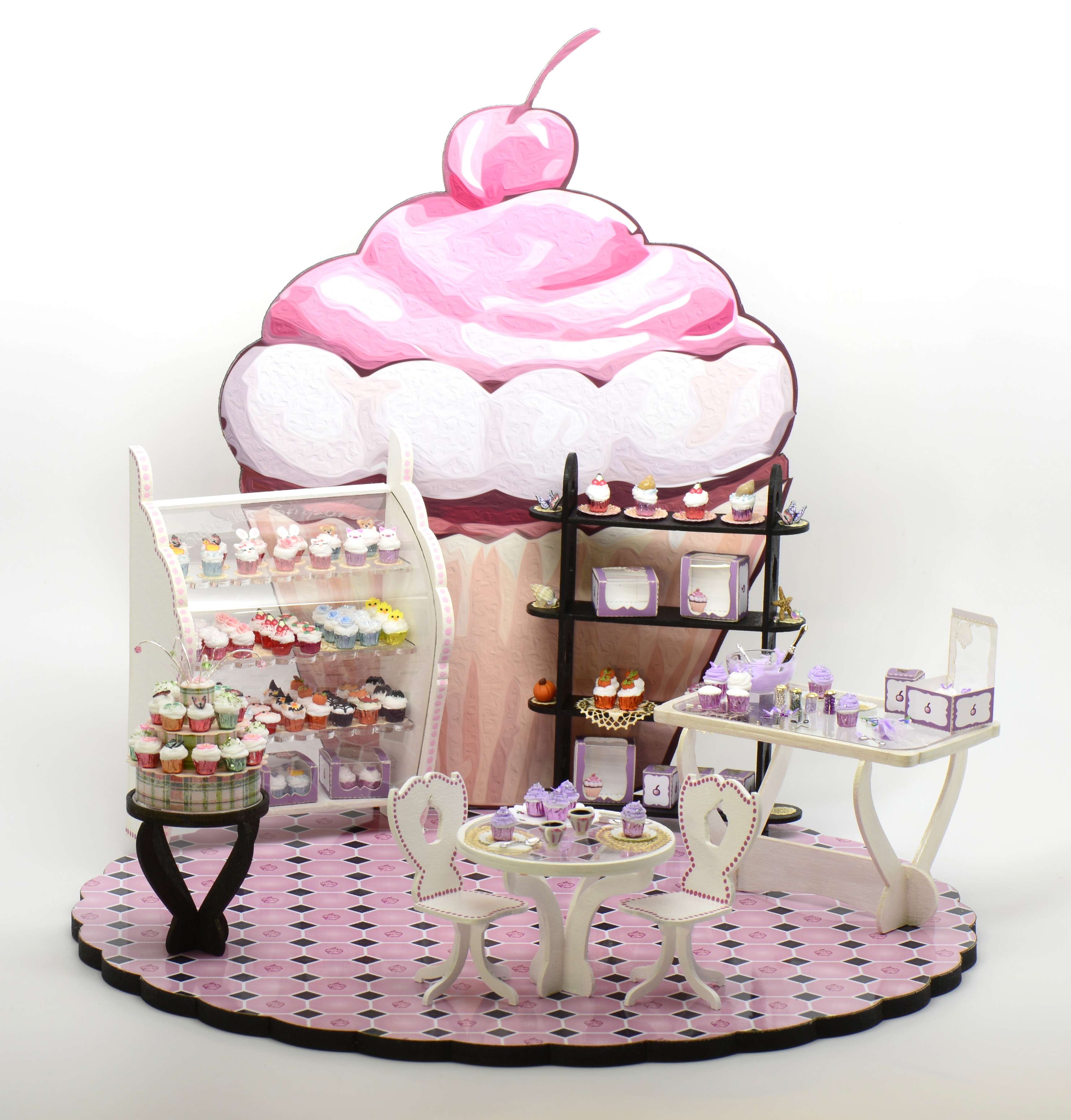 Complete Cupcake Emporium Kit Stewart Dollhouse Creations